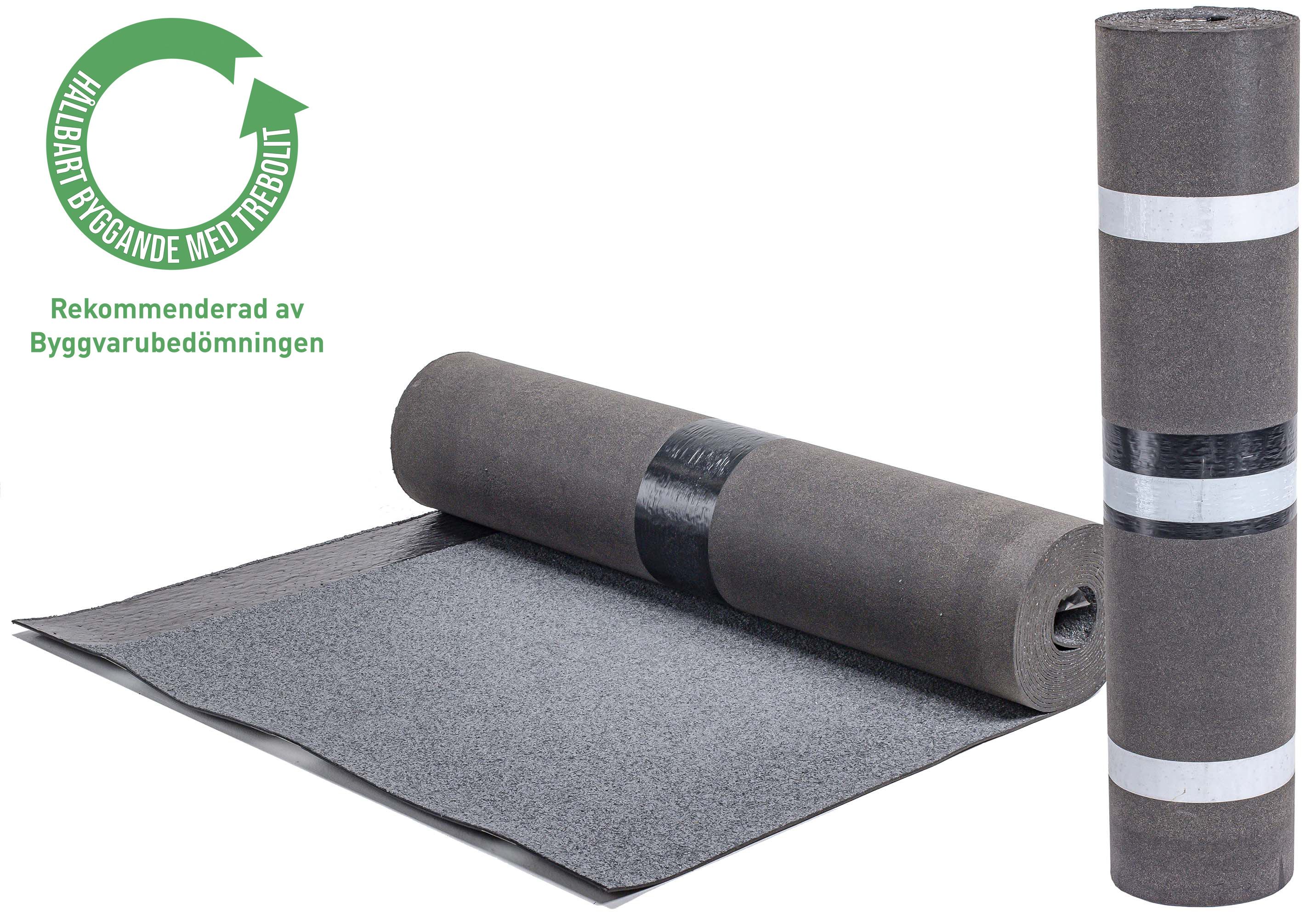 Elastolit 001 QR Pansargrå - 7,5x1m - Trebolit